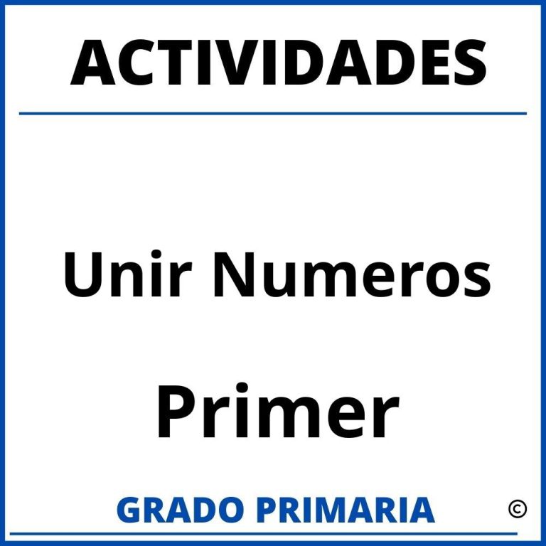 Actividades De Numeros Cardinales Y Ordinales Para Primer Grado